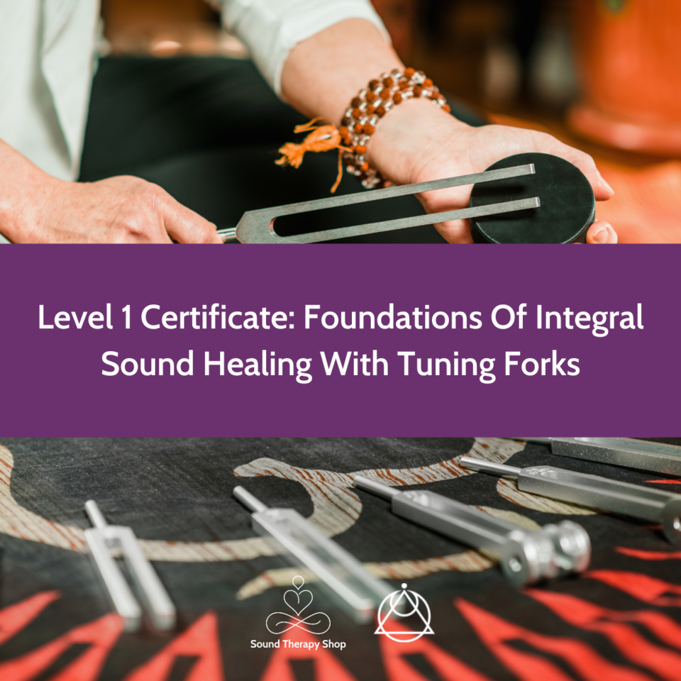 Online Certified Level 1 Sound Healing With Tuning Forks Course